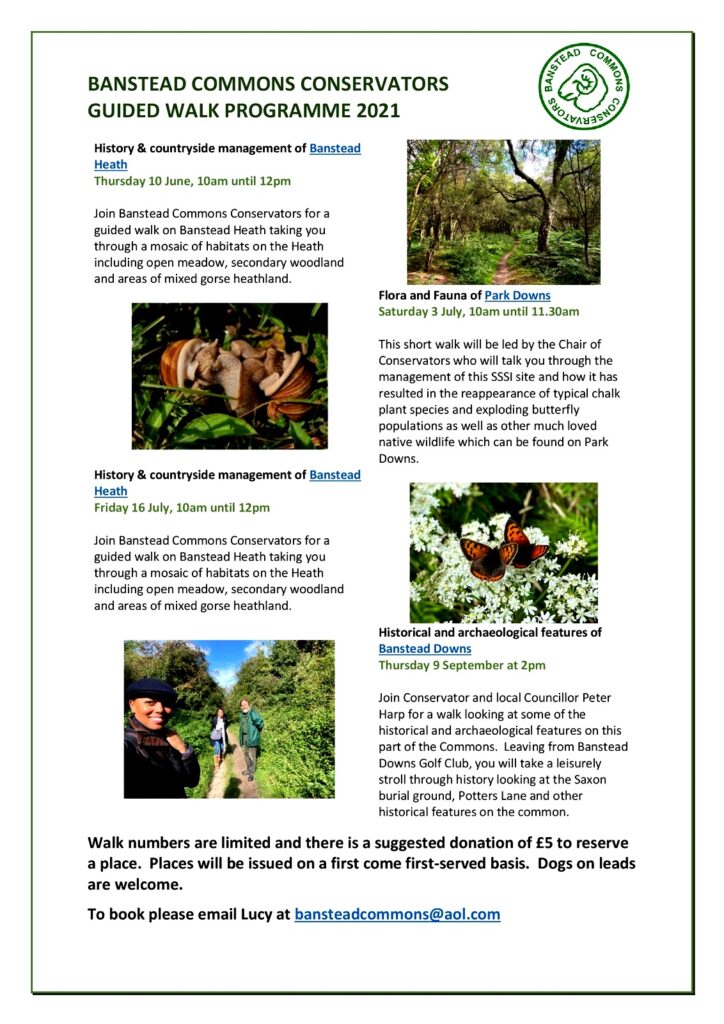 Banstead Commons Guided Walks