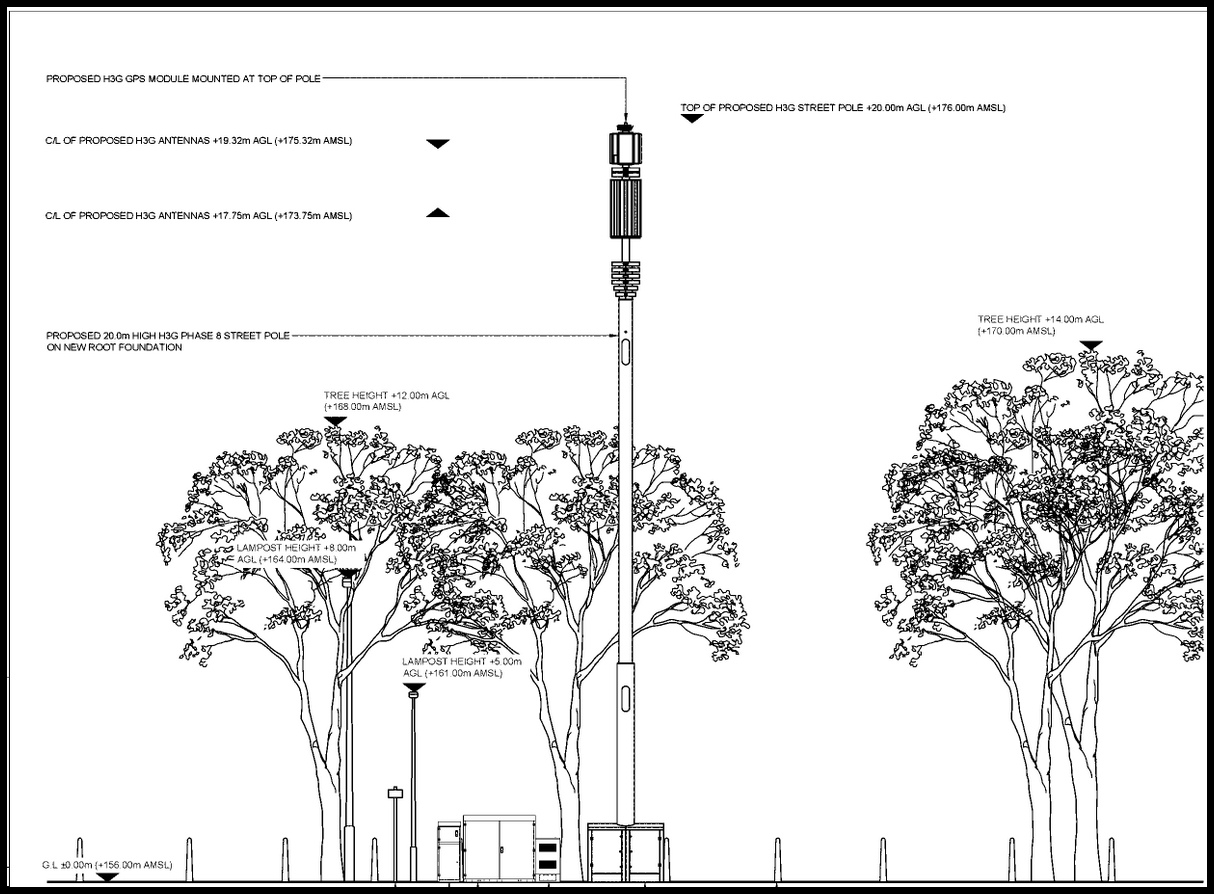 Tattenham Corner Proposed Mast