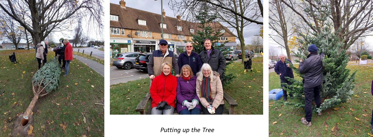 Switching in the Christmas Tree lights at Tattenham Corner
