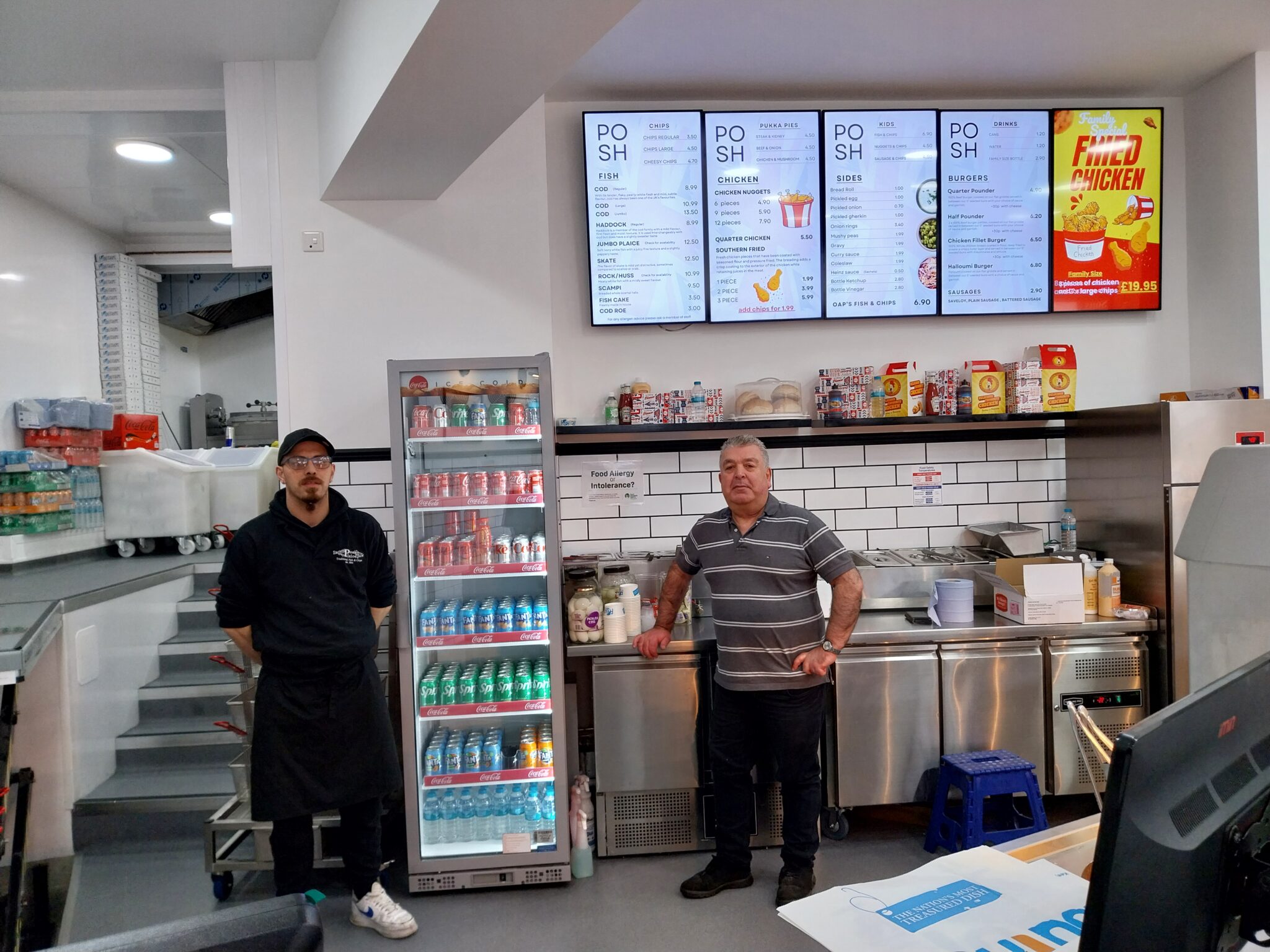 Tattenham Corner has a new state of the art Fish & Chip shop
